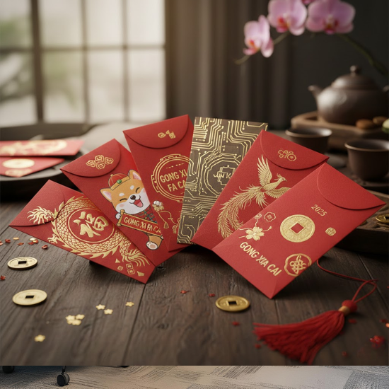 Angpao Custom Elegan: Pentingnya Kertas Tebal untuk Kesan Premium